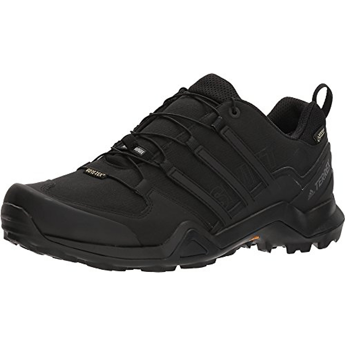 adidas Men's Terrex Swift R2 Gore-tex Hiking Boot, Black/Black/Black, 9.5