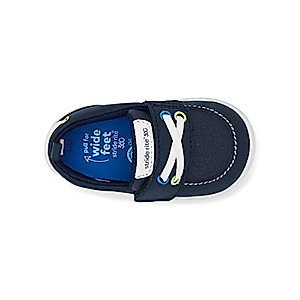 Stride Rite 360 Boys Beji Sneaker, Navy, 5 Toddler