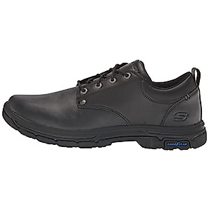 Skechers USA Men's Men's Segment 2.0 Goodyear Rubber Low Profile Round Toe Lace Up Oxford, Blk, 10