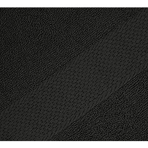 SOFTEX Linen 6-Pack Grey 24x48 Bath Towels Soft, Plush, Quick Dry, Absorbent, Premium Quality, Ultimate Comfort, Spa Experience, Home (100% Cotton)