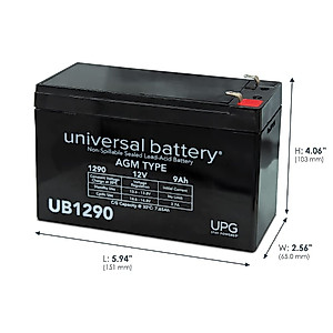 UPG Universal Power Group 12V 9Ah SLA Battery