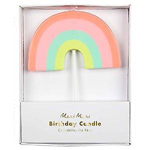 Meri Meri Rainbow Candle (Pack of 1)