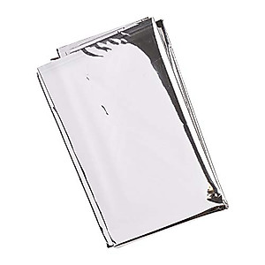 Primacare CS-6835 Sterile Foil Baby Bunting Blanket for Newborns and Infant, Disposable Emergency Heat Saving, 30" x 17"