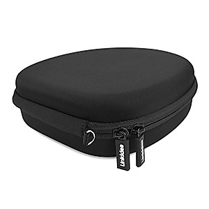 Linkidea Headphones Carrying Case Compatible with Bose QuietComfort 35, QC45, QC35 II, QCSE, AE2, SoundLink, SoundTrue Case, Protective Hard Shell Travel Bag with Cable, Charger Storage (Black)