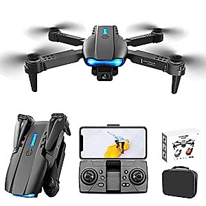 Dual 1080P HD Camera Drone - Altitude Hold Headless Mode, One Key Start Speed Adjustment, Fashion Gifts For Boys Girls