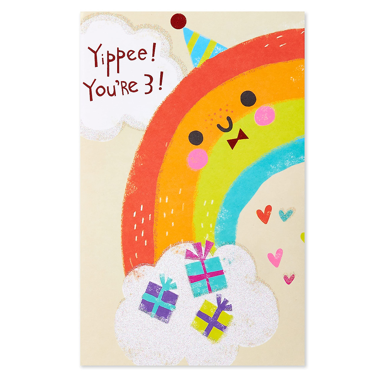 American Greetings 3rd Birthday Card (Yippee)