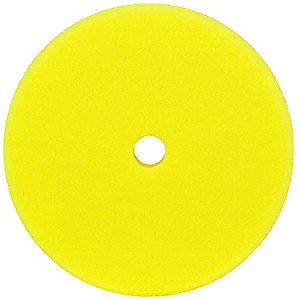 BUFF and SHINE 8" Yellow Recessed Foam Buffing Pad - Compounding/Polishing #3000G