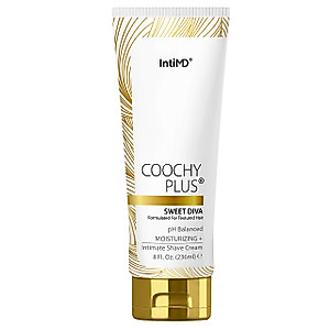 Coochy Plus Intimate Shaving Complete Kit - SWEET DIVA & Organic After Shave Protection Soothing Moisturizer Mist – Antioxidant Formula Prevents Razor Burns, Itchiness & Ingrown Hairs