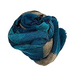 Extra Soft Yak Wool Blend Blanket/Throw - Made in Nepal Size 48" x 96"