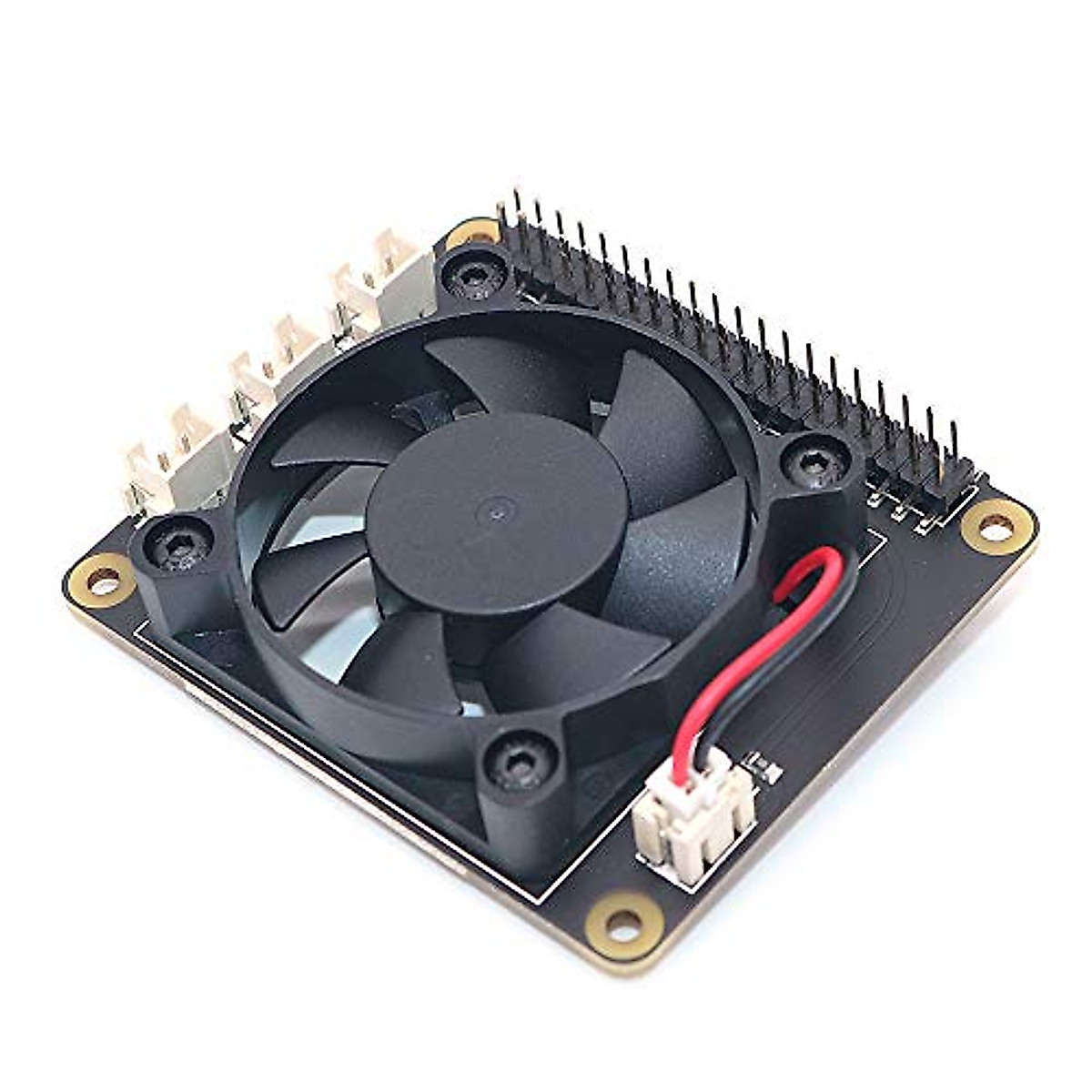 DollaTek X728-A1 Raspberry Pi Cooling Fan for Raspberry Pi 1 Model B+/ 2 Model B / 3 Model B / 3 Model B+ / 3 Model A+ / 4 Model B