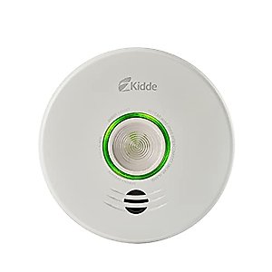 Kidde Smoke Detector, 10-Year Battery, Photoelectric Sensor Wire-Free Interconnect Smoke Alarm, Voice Alert