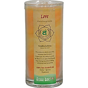 Aloha Bay Chakra Jar Cndl Love 11 Oz