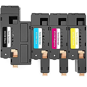 Limeink Compatible Toner Cartridge Replacement for Dell E525W Toner Cartridges for Dell E525w Cartridge for Dell Toner E525w for Dell Toner e 525w H3M8P Ink for Dell e525w for Dell e 525w Toner 4 Pack