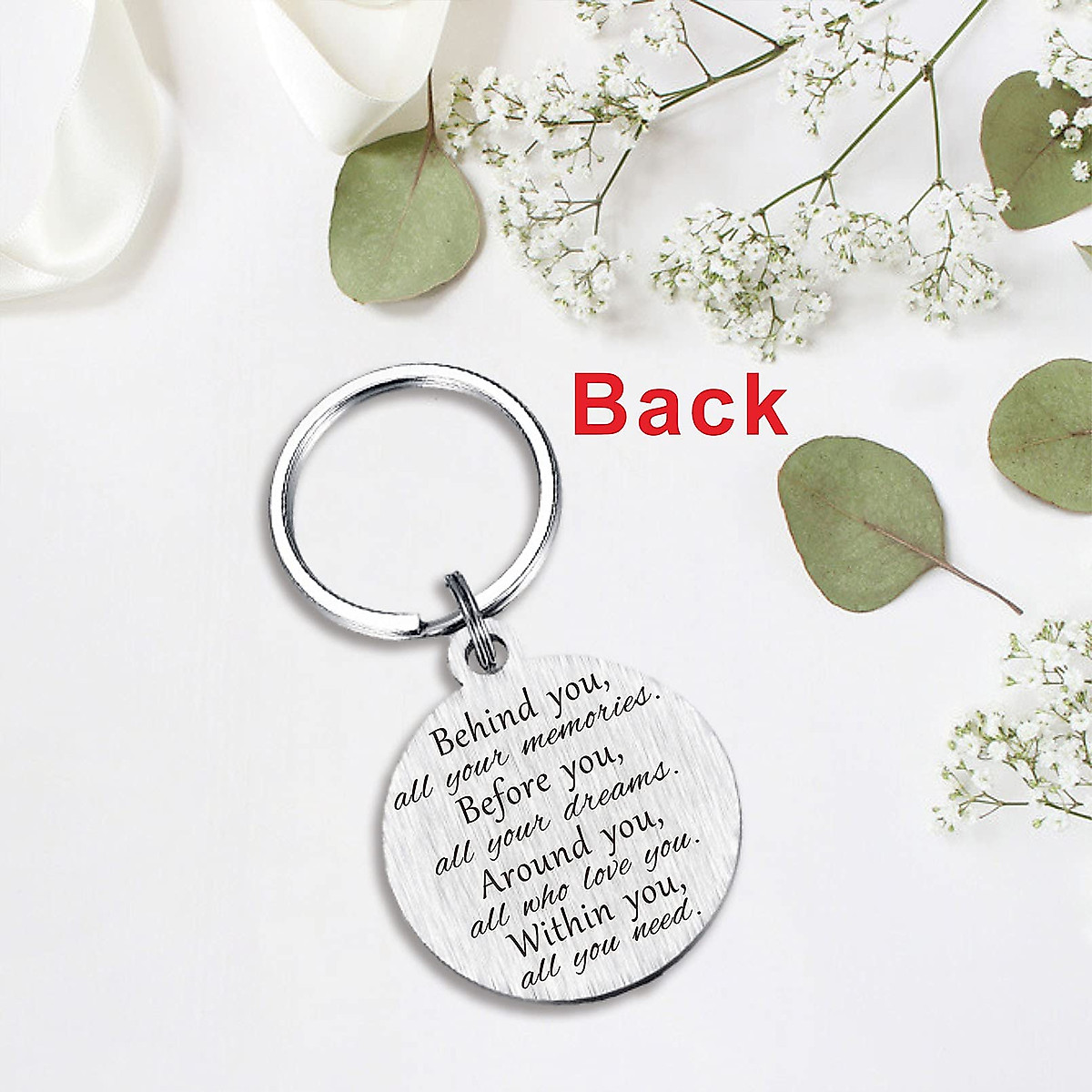 Laluminter 18 Year Old Birthday Gifts for Girls Boy, Happy 18th Bday Keychain Decorations for Women Men