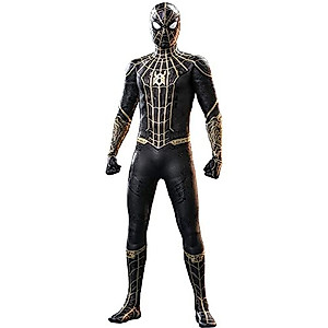 Hot Toys 1:6 Spider-Man Black & Gold Suit - Spider-Man: No Way Home