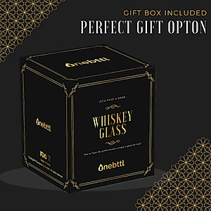 Onebttl Funny Birthday Gifts for Men&Him, Father's Day Gifts for Dad, Gifts from Daughter/Son, Birthday Whiskey Glass for Boyfriend, Best Friends, Coworkers, Husband, Brother, Uncle, Boss - November