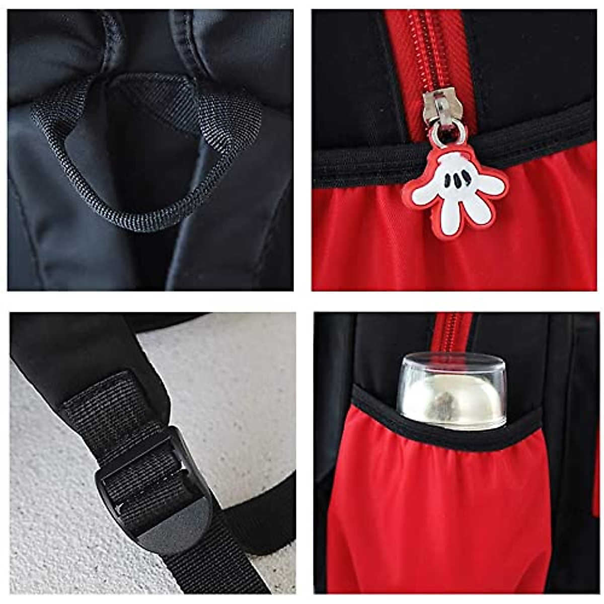 Voikukka Cute Kids Backpack for Girls Toddler Backpacks Little Girl Kindergarten School Backpack Kid Preschool Backpack Small Childrens Bookbag Mini Mouse Gift Travel Backpack