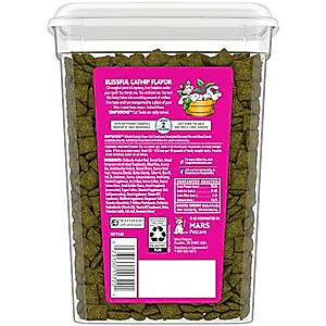 Temptations Classic Crunchy and Soft Cat Treats Blissful Catnip Flavor, 16 Ounce (Pack of 2)