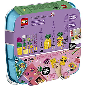 LEGO DOTS Pineapple Pencil Holder 41906 DIY Craft Decorations Kit, A Fun Craft kit for Kids who Like Arts and Crafts Projects, That Also Makes a Great Holiday or Birthday Gift (351 Pieces)