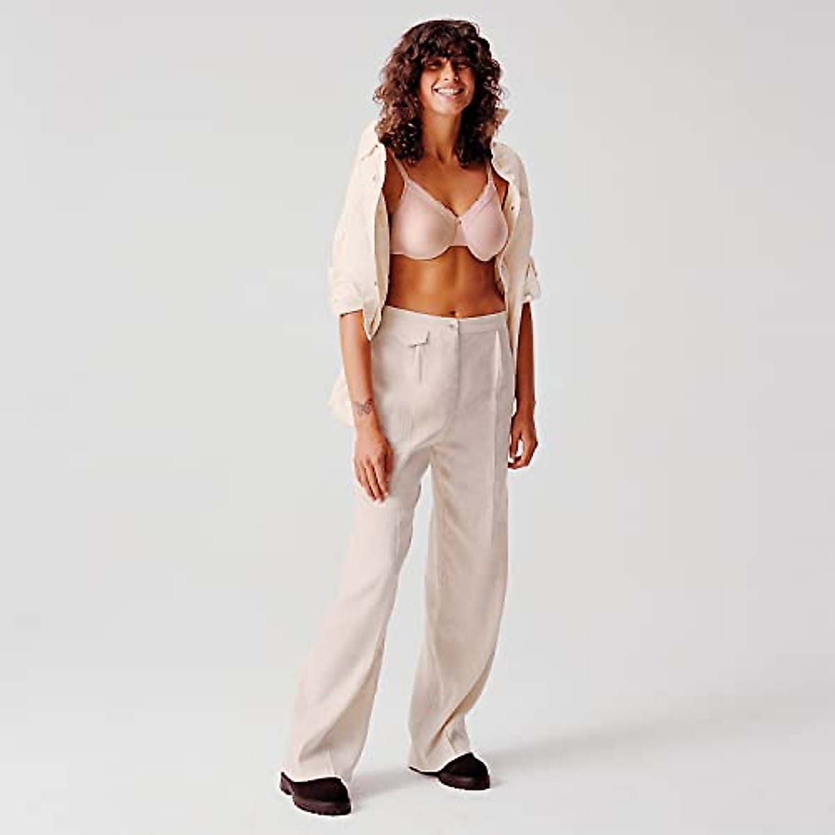 Chantelle Women's C Comfort Full Coverage Molded Bra, Ultra Nude, 40G (40DDDD)