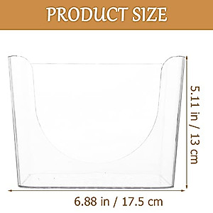 Ipetboom Hedgehog Supplies Hamster Sand Bath Box Acrylic Clear Hamsters Sand Bath Shower Toilet Square Digging Sand Container for Mice Hedgehog Squirrel Gerbils Hamster Accessories