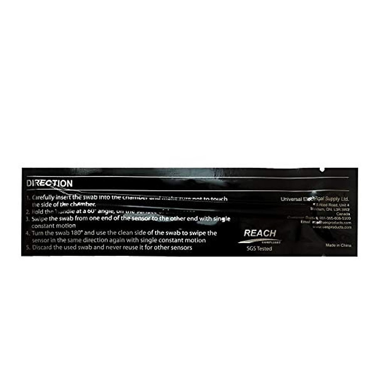 UES DSLR or SLR Digital Camera APS-C Sensor Cleaning Swabs (40 Individually Vacuum Packed Swabs in a Bubble Mailer)