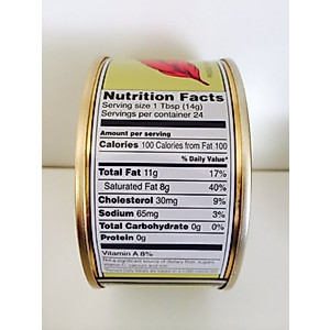 Red Feather Creamery Canned Butter A real butter from new Zealand-100% pure no artificial colors or flavors-Great For Hurricane Preparedness Emergency Survival Earthquake Kit-(24 Cans/Full Case)
