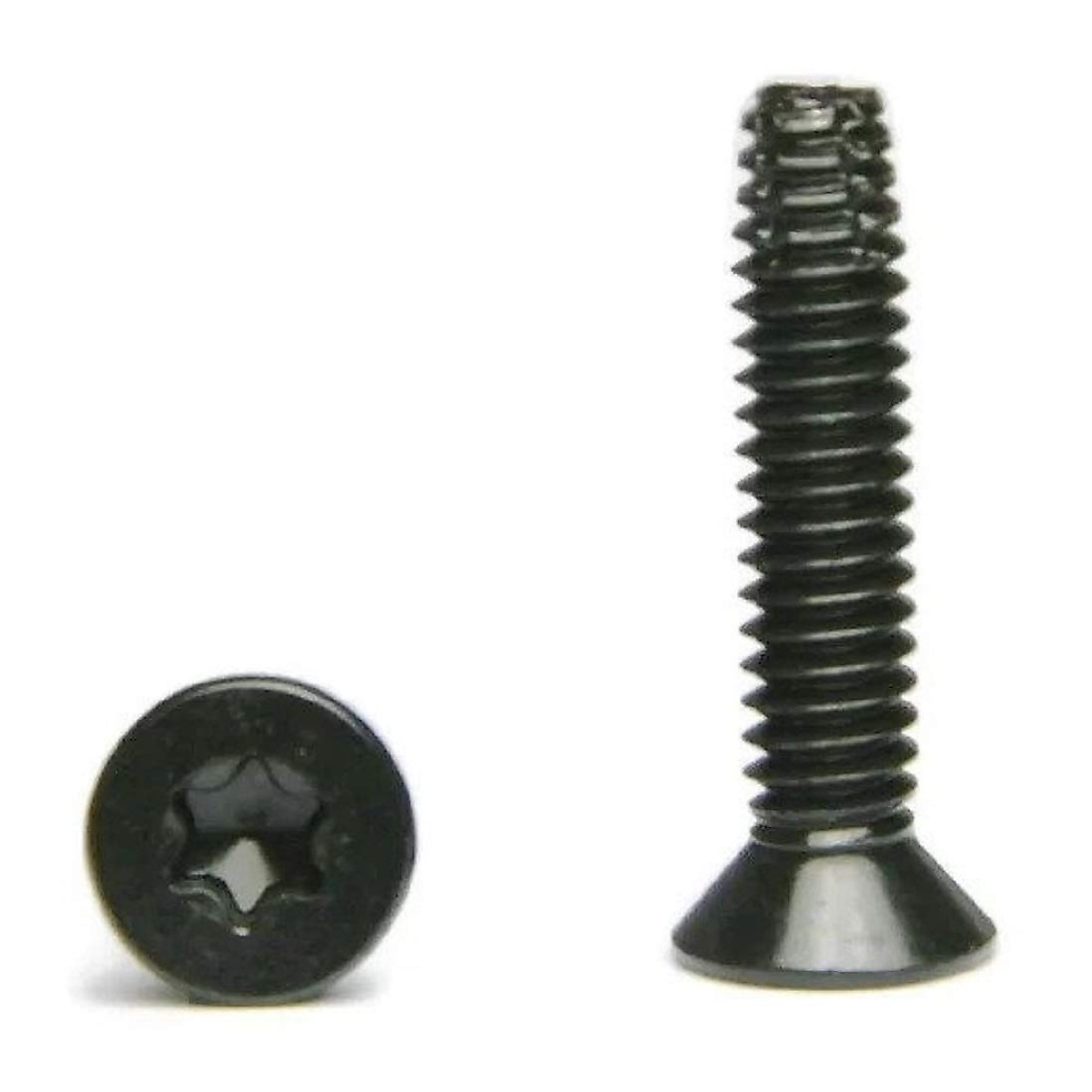 1/4"-20 Flat Head T30 Star Drive Thread Cutting Trailer Floorboard Screws - Qty 200 (1/4"-20 x 1)