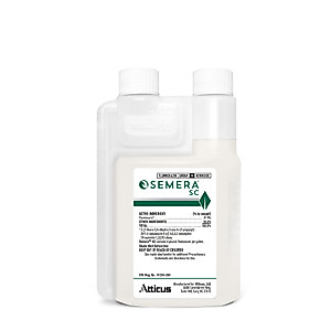 Semera SC Herbicide Concentrate (8 oz) by Atticus (Compare to SureGuard) – Flumioxazin Weed Killer – Season Long Lawn and Aquatic Weed Control
