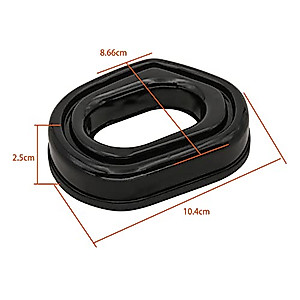 COMBATGEAR Gel earpads replacemnt compatible with Earmor OPSMEN Electronic Shooting Earmuffs M31 M32 tactical headsets