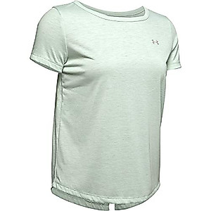 Under Armour Whisperlight Short-sleeve Shirt, Atlas Green (189)/Metallic Silver, XX-Large