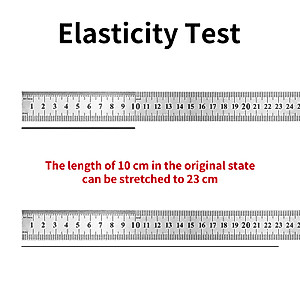 Elastic String for Bracelets Making - Cuttte 2 Rolls 1.2MM Bracelet String Elastic Total 109 Yards, Sturdy Stretchy String for Bracelets, Elastic Cord for Jewelry Making, Necklaces (Black and White)
