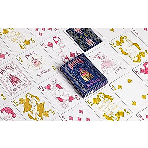Bicycle Disney Princess Inspired Playing Cards Pink or Blue Playing Cards (Colors May Vary)