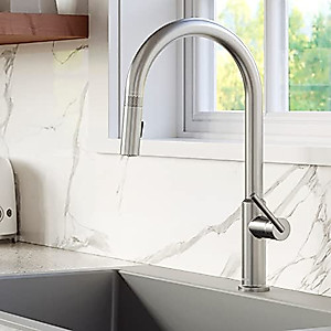Karran Lagrange One-Handle Pull Down Dual Function Sprayer Kitchen Faucet in Matte Black