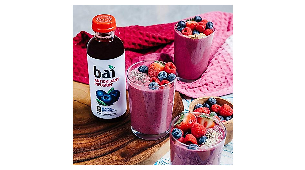 Bai Rainforest Variety Pack - Flavored Water with Antioxidants & Caffeine