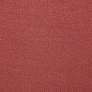 Poundex Velvet Upholstered and Button-Tufted Loveseat Love Seats, Red