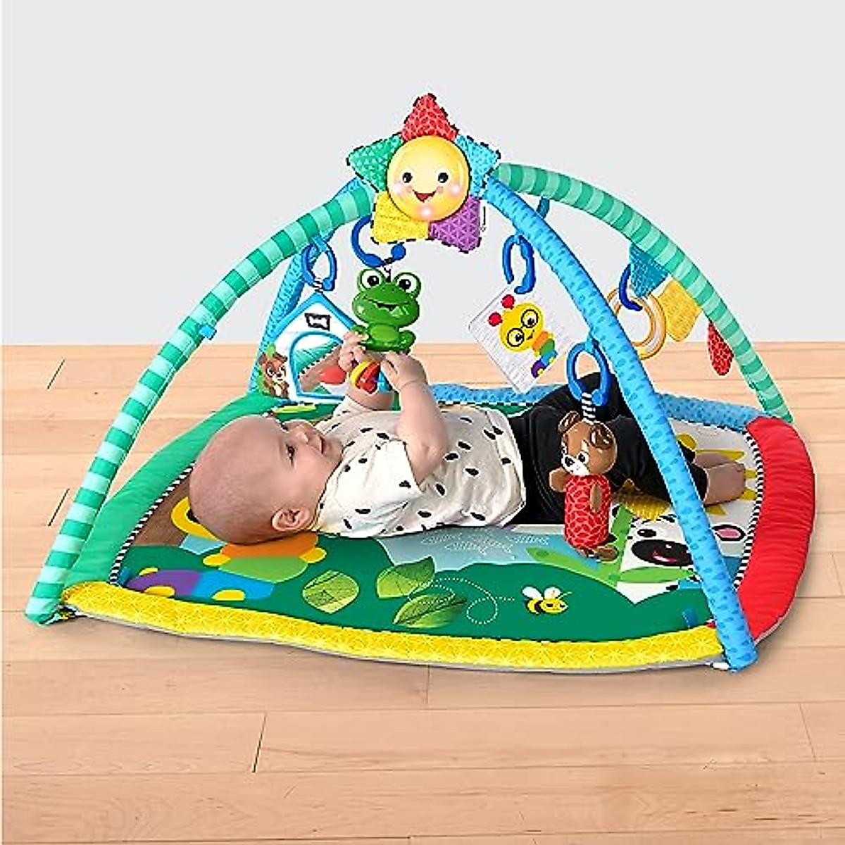 Baby Einstein Caterpillar & Friends Play Gym with Lights and Melodies, Ages Newborn +