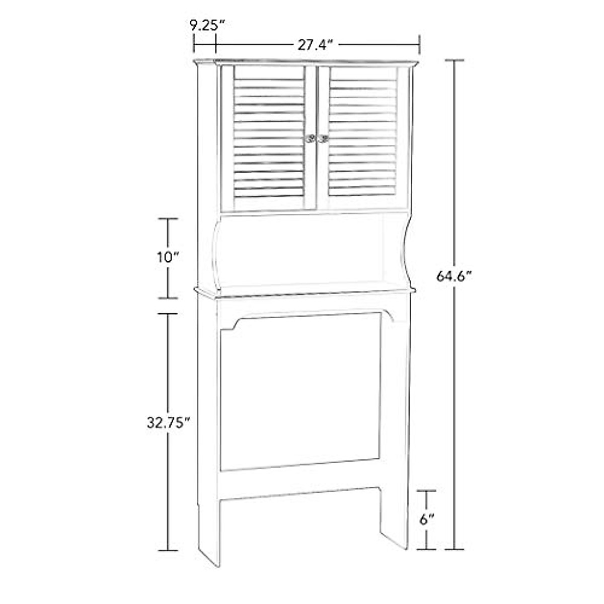 RiverRidge Ellsworth Spacesaver, Espresso