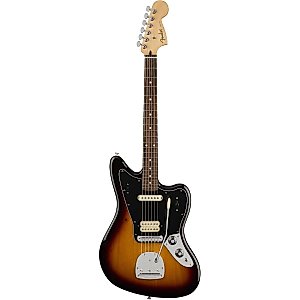 Fender Player Jaguar Electric Guitar, with 2-Year Warranty, 3-Color Sunburst, Pau Ferro Fingerboard