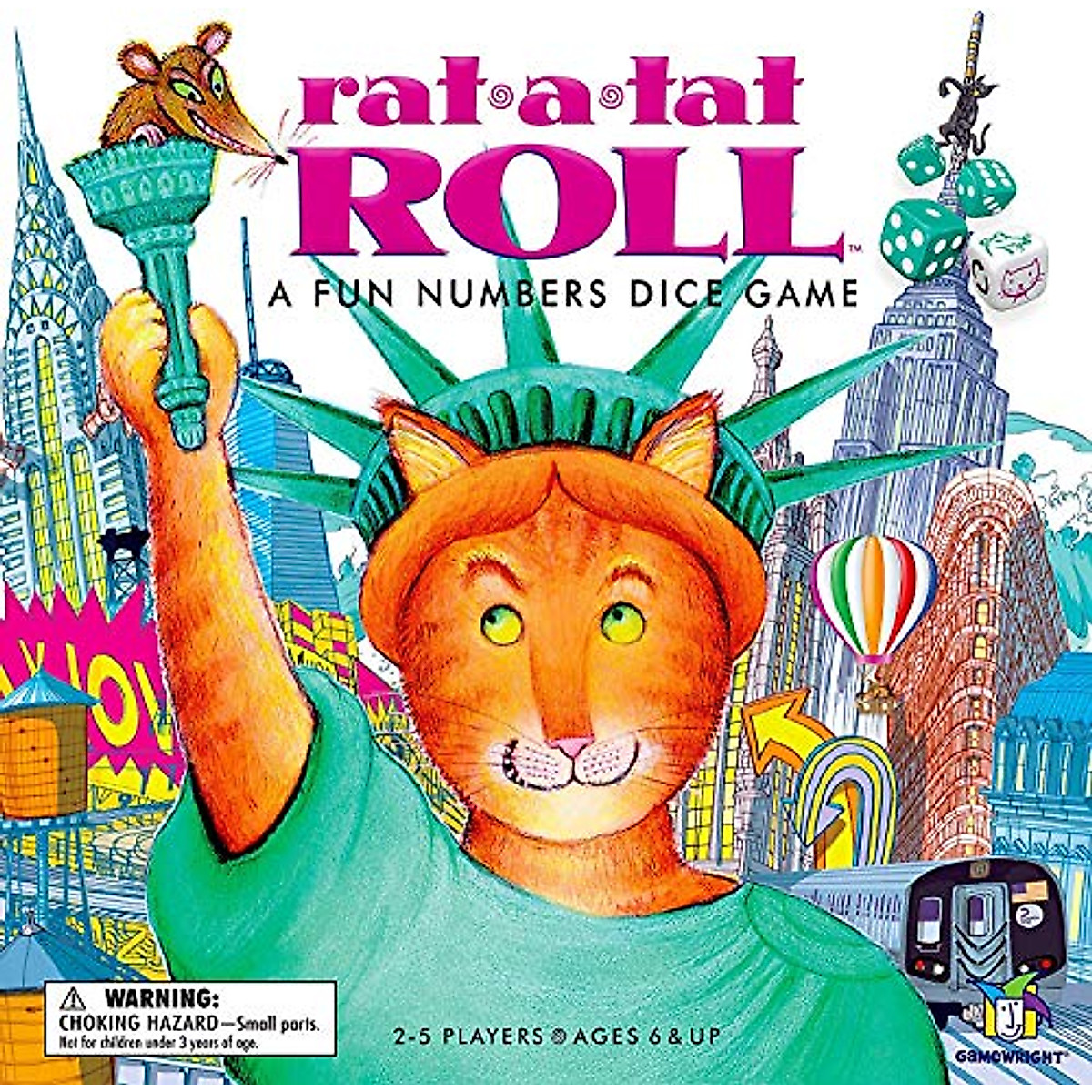 Gamewright Rat-A-Tat Roll