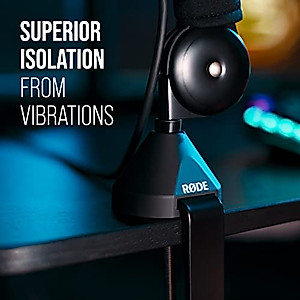 RØDE PSA1+ Professional Studio Arm with Spring Damping and Cable Management, Black