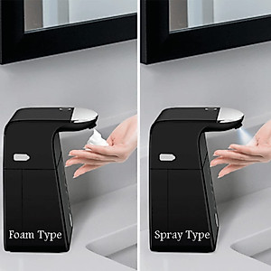 VNABO Automatic Foaming Soap Dispenser 950ml/33oz Refillable Lotion Dispensers Touchless Soap Pump Dispenser for Hotel Toilet