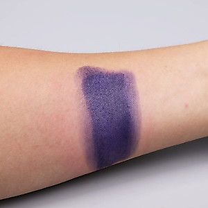 ISMINE Single Eyeshadow Powder Palette, Matte Purple, High Pigment, Longwear Single Eye Makeup for Day & Night