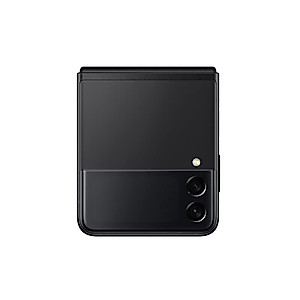 SAMSUNG Galaxy Z Flip 3 5G Factory Unlocked Android Cell Phone US Version Smartphone Flex Mode Intuitive Camera Compact 256GB Storage US Warranty, Phantom Black (Renewed)