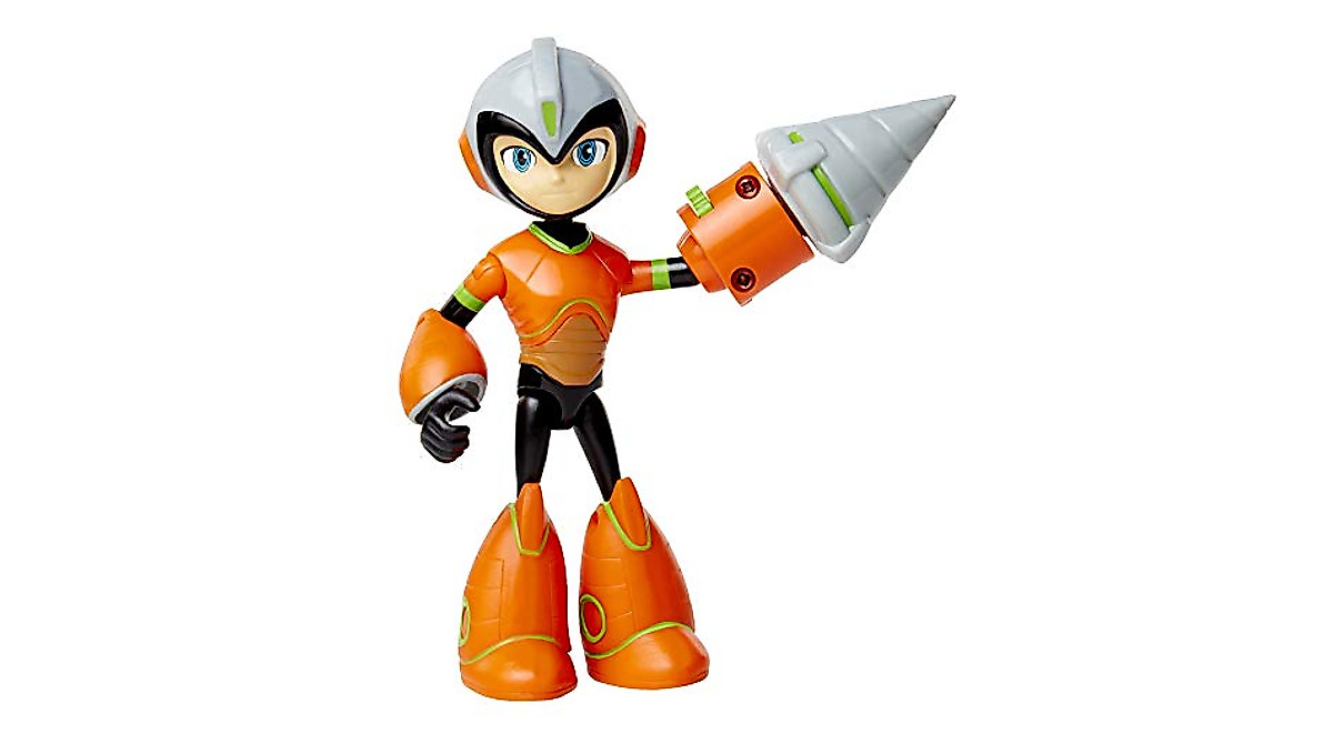 Megaman Fully Charged Deluxe Drill Man Action Figure