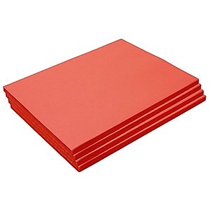 Construction Paper, Orange, 9 inches x 12 inches, 200 sheets, heavyweight construction paper, crafts, art, kids art, painting, coloring, drawing, creating, paper, art project, all purpose