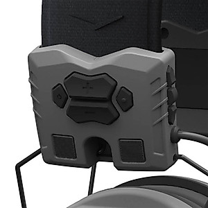 Walker's XCEL 500BT Electronic Active Shooting Hearing Protection & Enhancement Earmuffs w/ 4 Listening Modes & Bluetooth Connectivity, Gray (2 Pack)