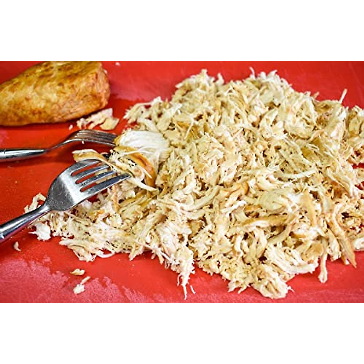 Chicken Shredder, Alternative to Bear Claws Meat Shredder, Meat Shredding Tool with Handles and Non-Skid Base Suitable for Pulled Pork, Beef and Chicken (Black)