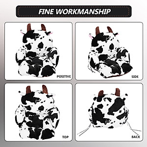 HANABASS Pad: Sofa Backrest Pillows: Home Bed Ties Accessories Floor Cute Car Bedroom Cow Pattern Cushions Couch Pads with Print Chair Pad Adorable Rest Outdoor Animal Warm