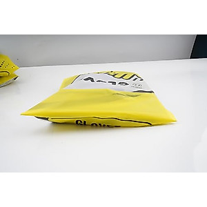 Haiou Long Rubber Gloves Elbow Length Chemical Resistant Gloves with Cotton Lining Waterproof Gloves, 25 inches, Large